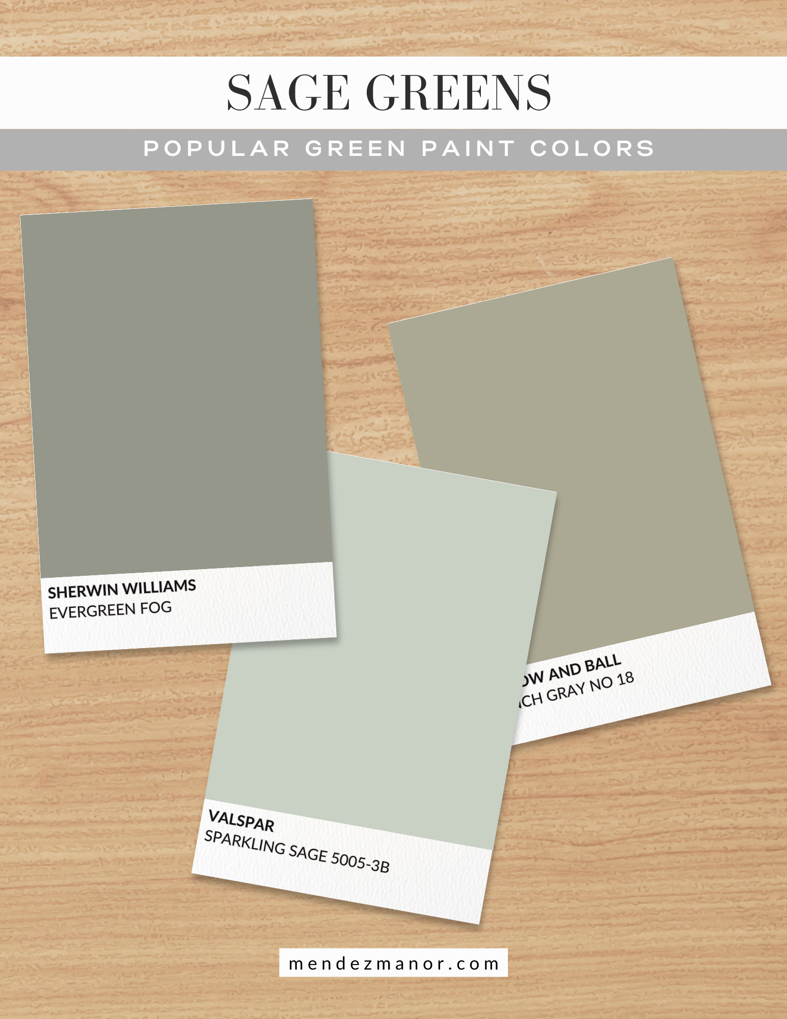 Designer’s Guide to Popular Green Paint Colors - Mendez Manor